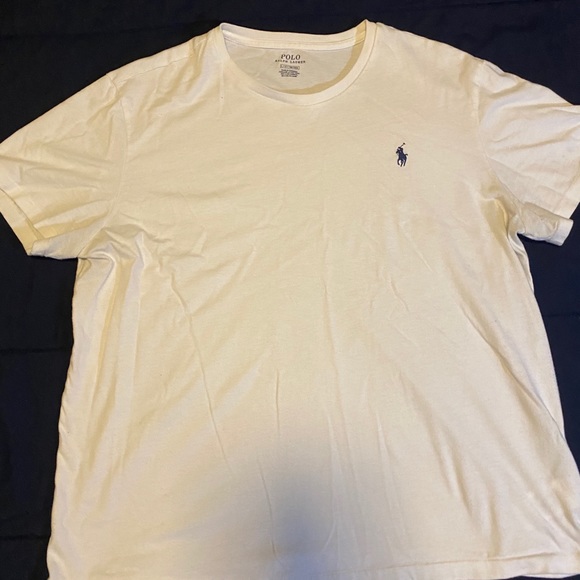 Polo Ralph Lauren | Shirts | Polo Ralph Lauren White Tee | Poshmark